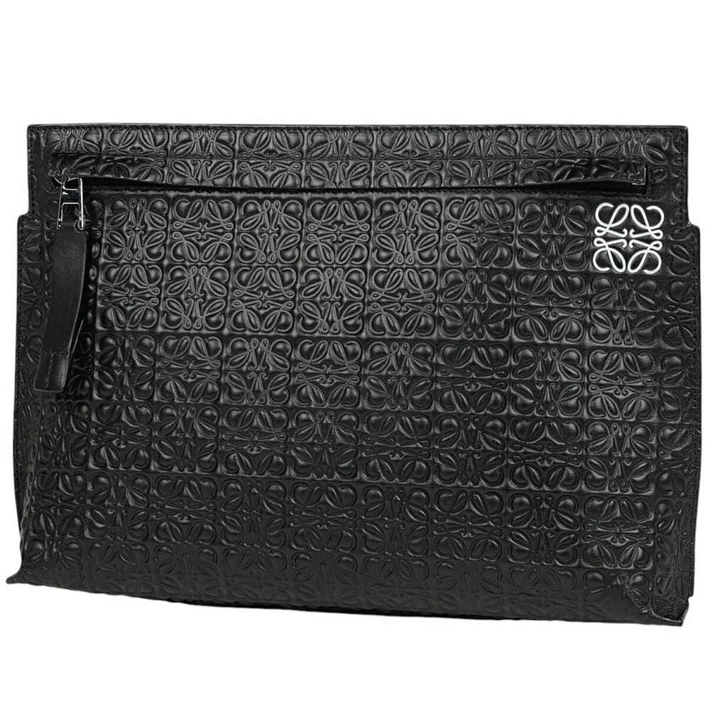 Loewe Repeat Anagram Clutch Bag Logo Shoulder Pouch L… - Gem